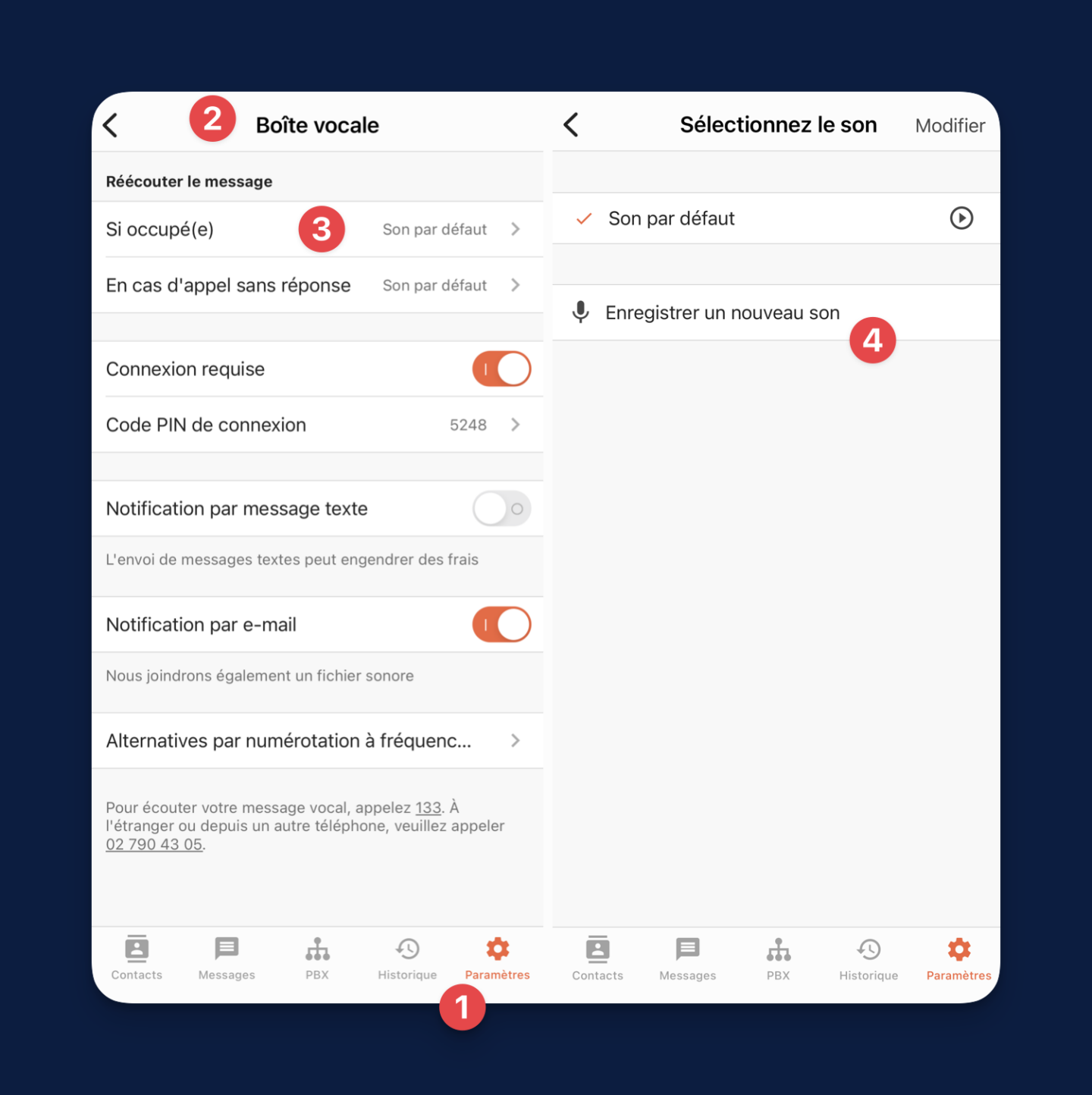 Guide de démarrage pour Smartphone - Belcenter