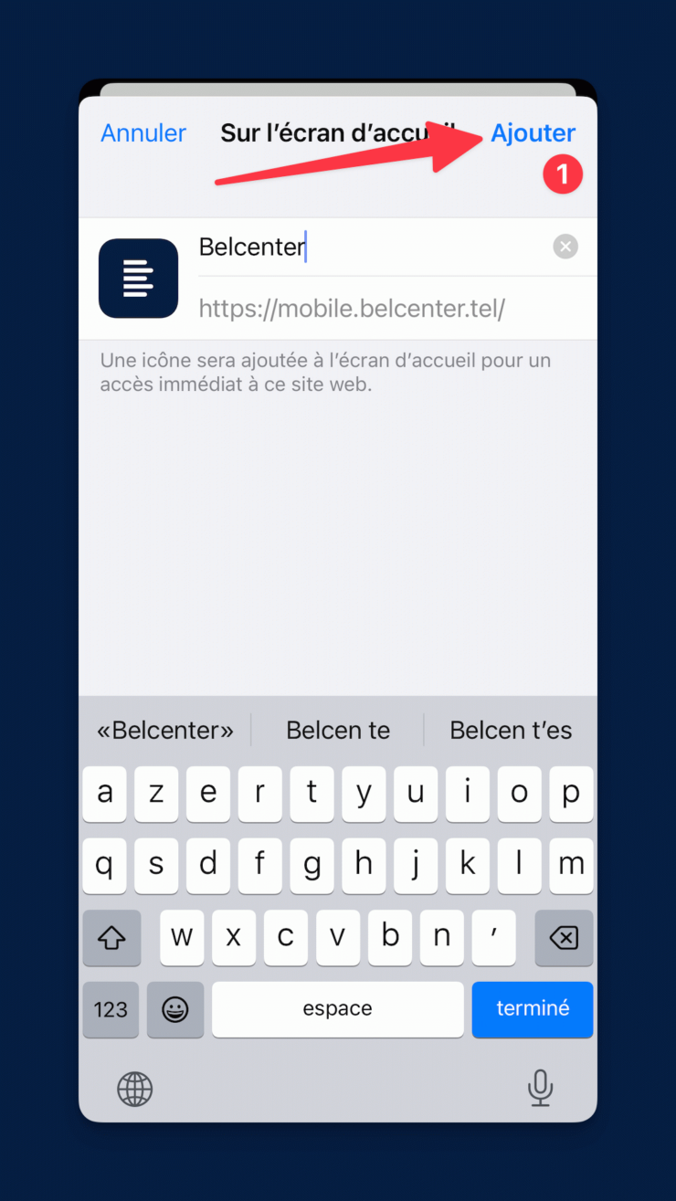 Guide utilisateur abonnement Mobile Belcenter - Belcenter